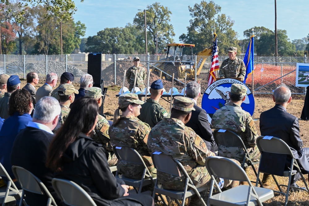 Dvids Images Barksdale Hosts Ground Breaking For Weapons Generation