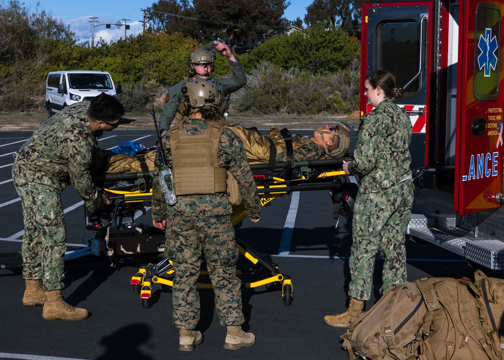 Dvids Images Marines Sailors Conduct Mass Casualty Drill During