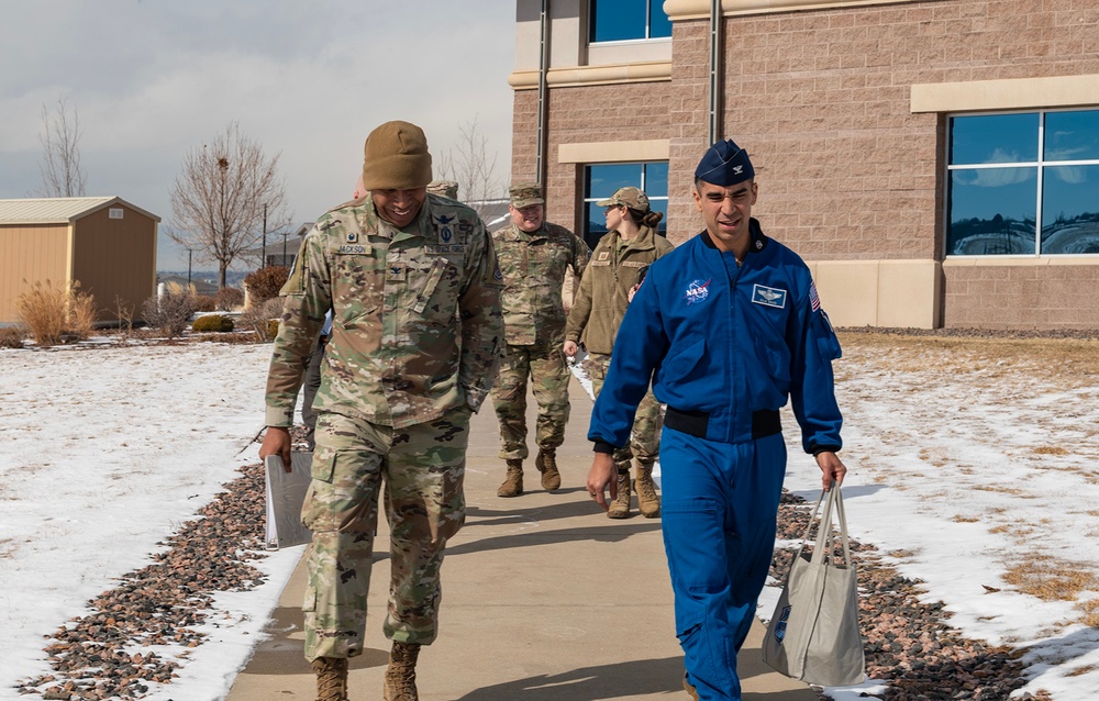 Dvids Images Us Air Force Astronaut Visits Buckley Sfb Image 3 Of 6