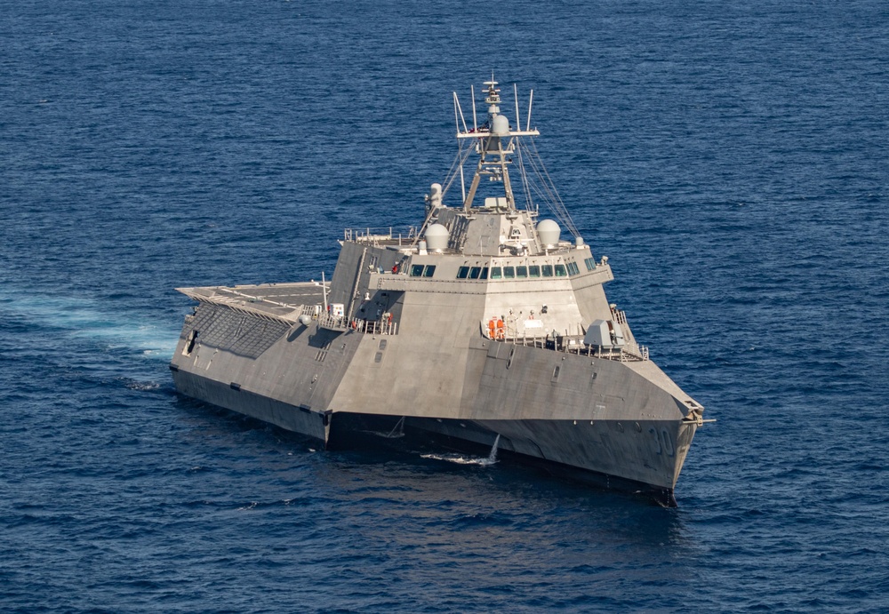 Dvids Images Uss Canberra Lcs 30 At Sea Image 8 Of 8