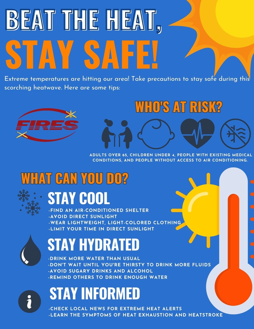 Dvids News Fort Sill Stay Safe In The Summer Heat