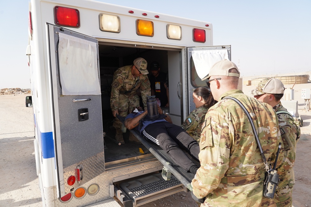 Dvids Images 378th Emds Conducts Mascal Exercise Image 10 Of 13