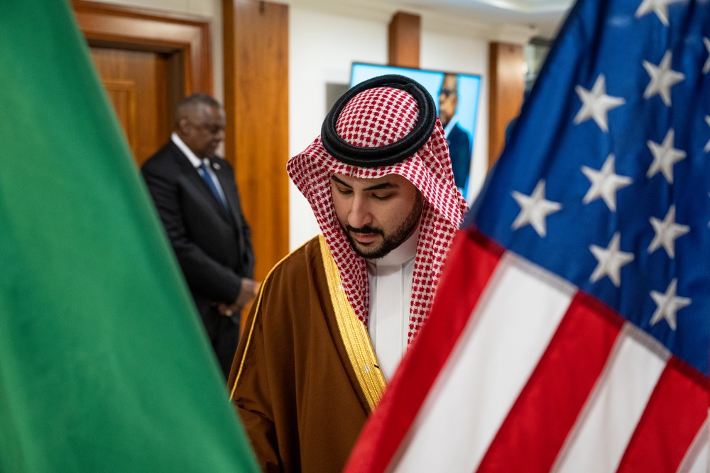 Dvids Images Secretary Austin Hosts Saudi Arabian Defense Minister