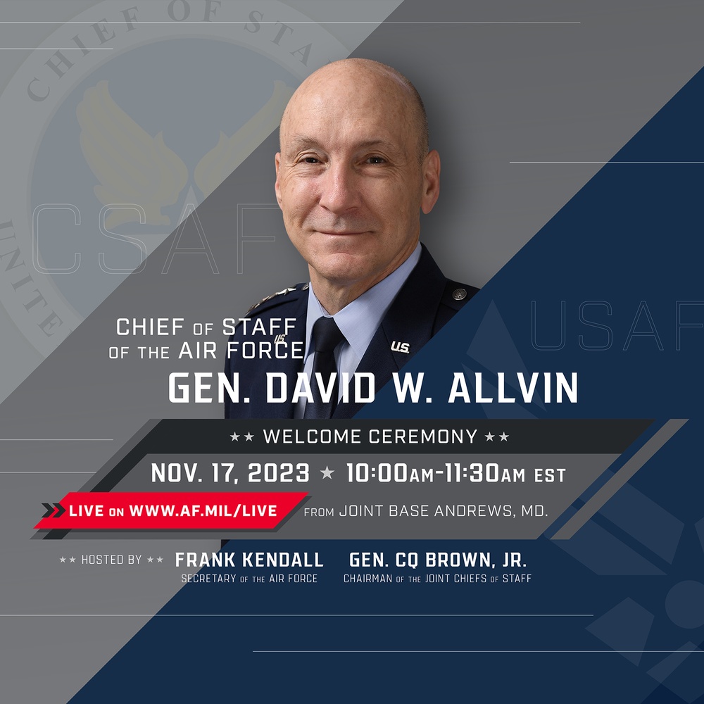 Dvids Images Chief Of Staff Of The Air Force Gen David W Allvin