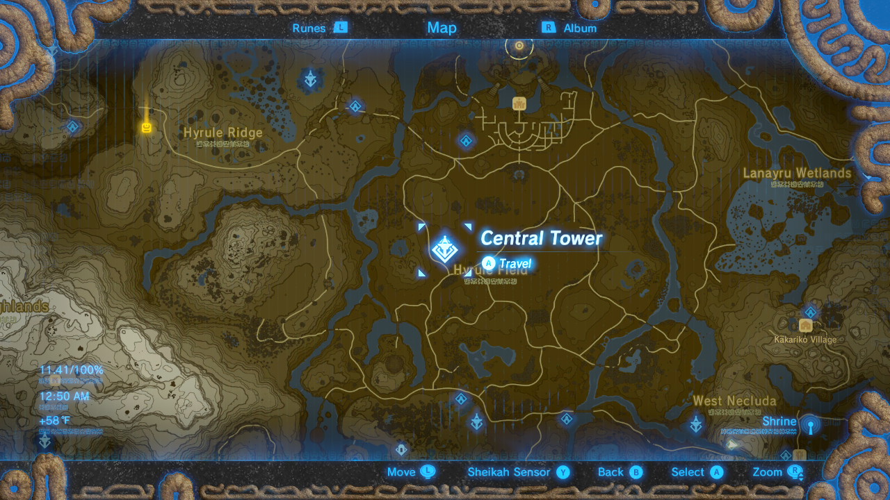 Zelda Breath Of The Wild All Sheikah Tower Locations Shacknews