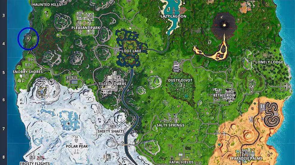 Fortnite Season 8 Week 7 Secret Battle Star Location Shacknews