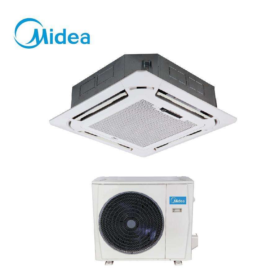 Midea 3tr 1phase Ceiling Cassette Split Type Ac Non Inverter