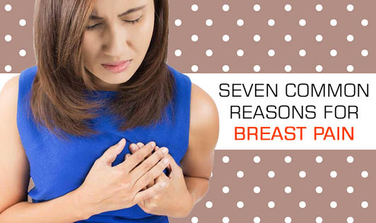 Seven Common Reasons For Breast Pain The Wellness Corner