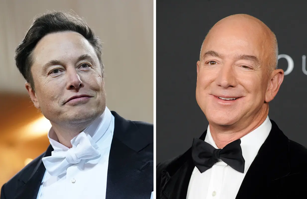 Elon Musk Drags The Rings Of Power Reigniting Rivalry With Jeff Bezos