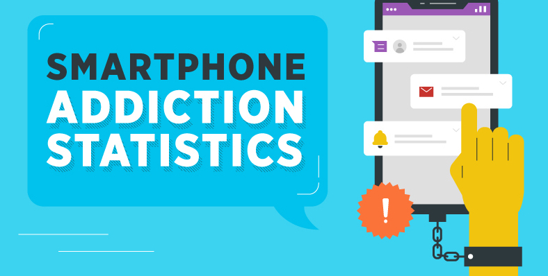 44 Smartphone Addiction Statistics For 2024 Infographic Slicktext