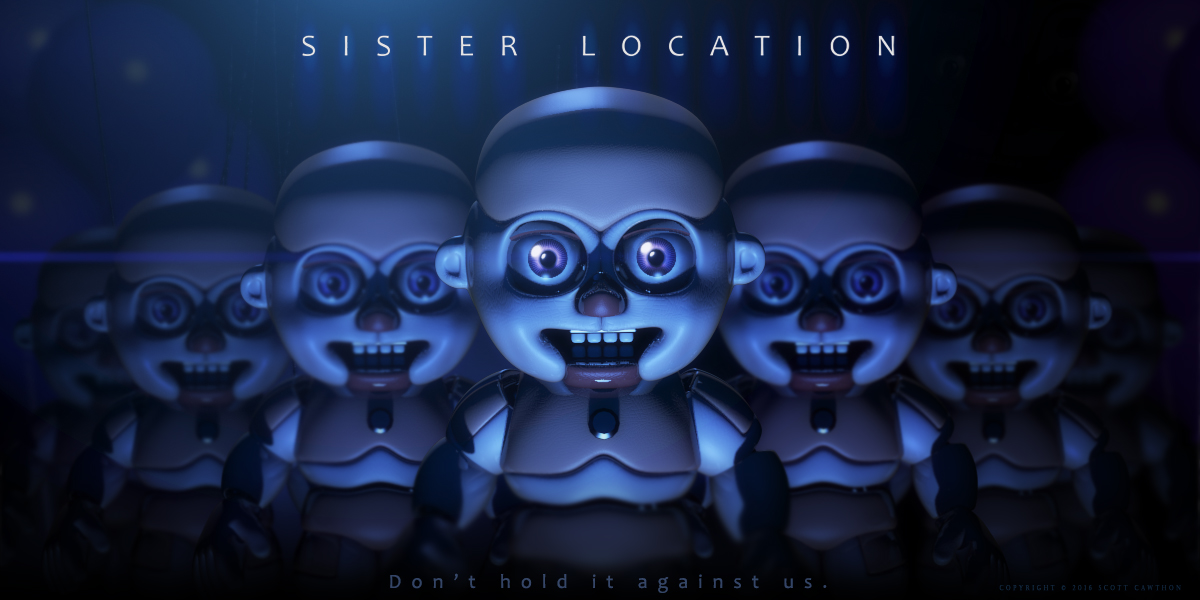 Five Nights At Freddys Sister Location Update 7 Animatronic Babies