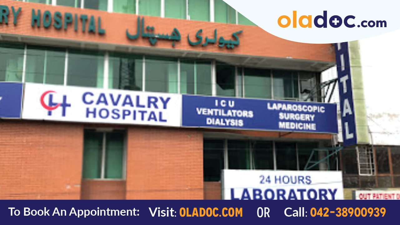 Cavalry Hospital Lahore Doctors List Fee Contact Number