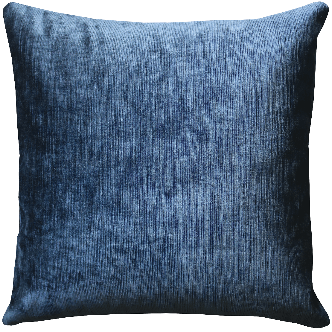 Midnight Blue Soft Velvet Cushion Julie London Design