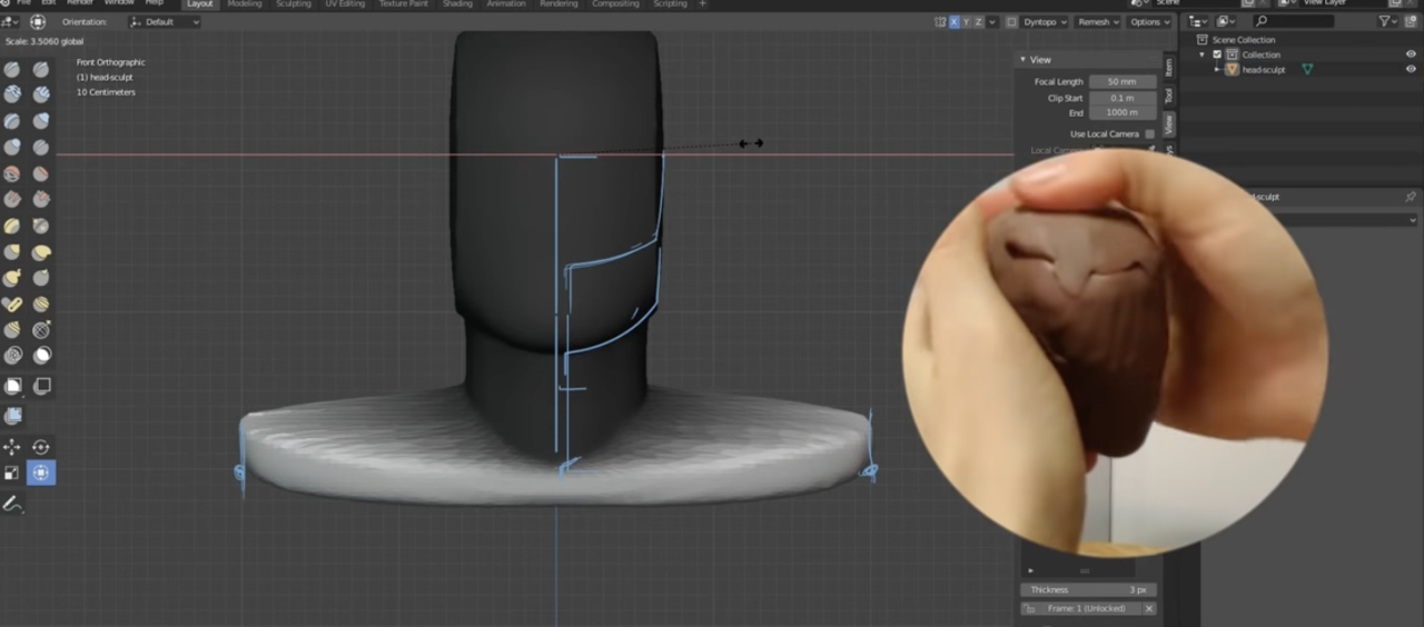 Making A Photorealistic 3d Portrait Cg Cookie Learn Blender Online