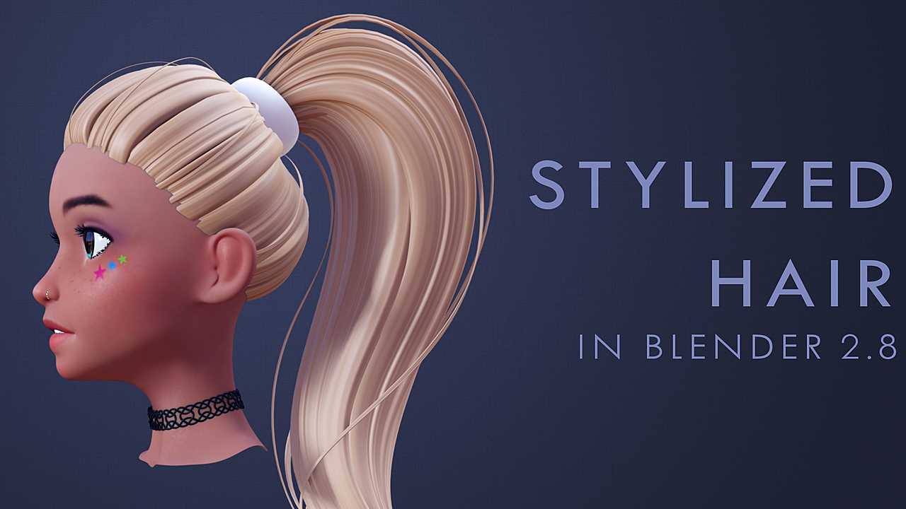 How To Model Hair In Blender Easy Workflow Even For Beginners Cg