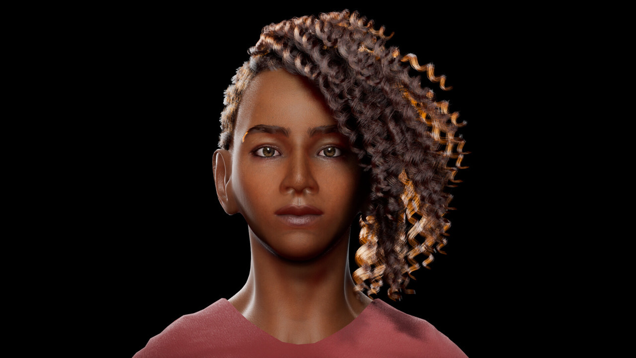 Female Bust Human Unreal Cg Cookie Learn Blender Online