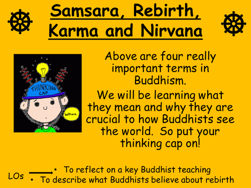 Buddhism Lesson On Samsara Karma And Nirvana Teaching Resources
