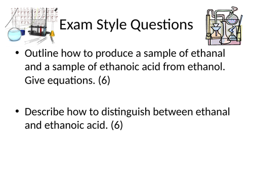 A Level Chemistry Esters And Esterification Resources Organic Chem