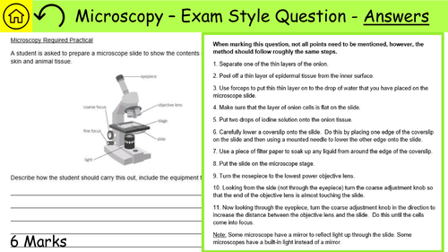 Aqa Gcse Combined Science Biology Required Practical Revision 9 1