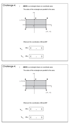 Year 6 Coordinates All 4 Quadrants Teaching Resources