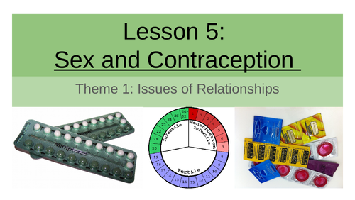 Sex And Contraception Eduqaswjec Gcse Teaching Resources