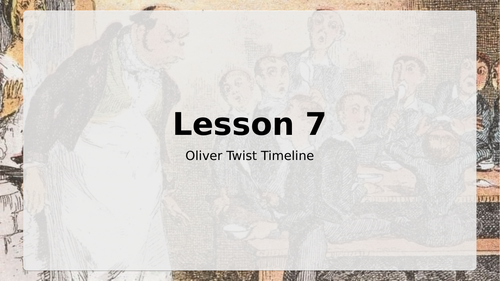 Oliver Twist Scheme Of Work Teaching Resources