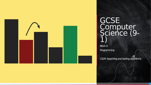 Ocr Gcse Cs Cs29 Searching And Sorting Algorithms Teaching Resources