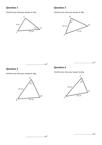 Edexcel Gcse Higher Unit 13 More Trigonometry Teaching Resources