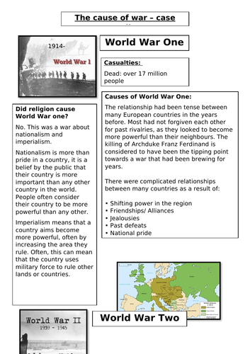 Ethics War And Conflict Does Religion Cause War Teaching Resources