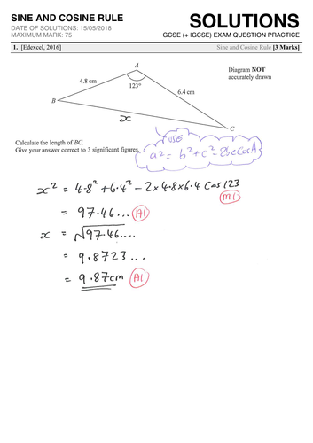 Further Trigonometry Teaching Resources