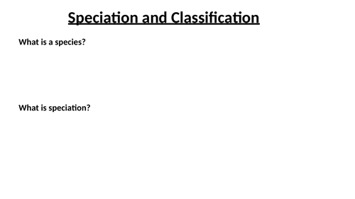 A Level Aqa Biology Speciation Courtship Behaviours And