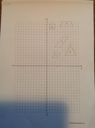 Plotting Coordinates In Four Quadrants Teaching Resou