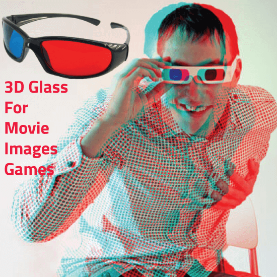 Best Quality Anaglyph Sbs 3d Movie Glasses Price In Bangladesh