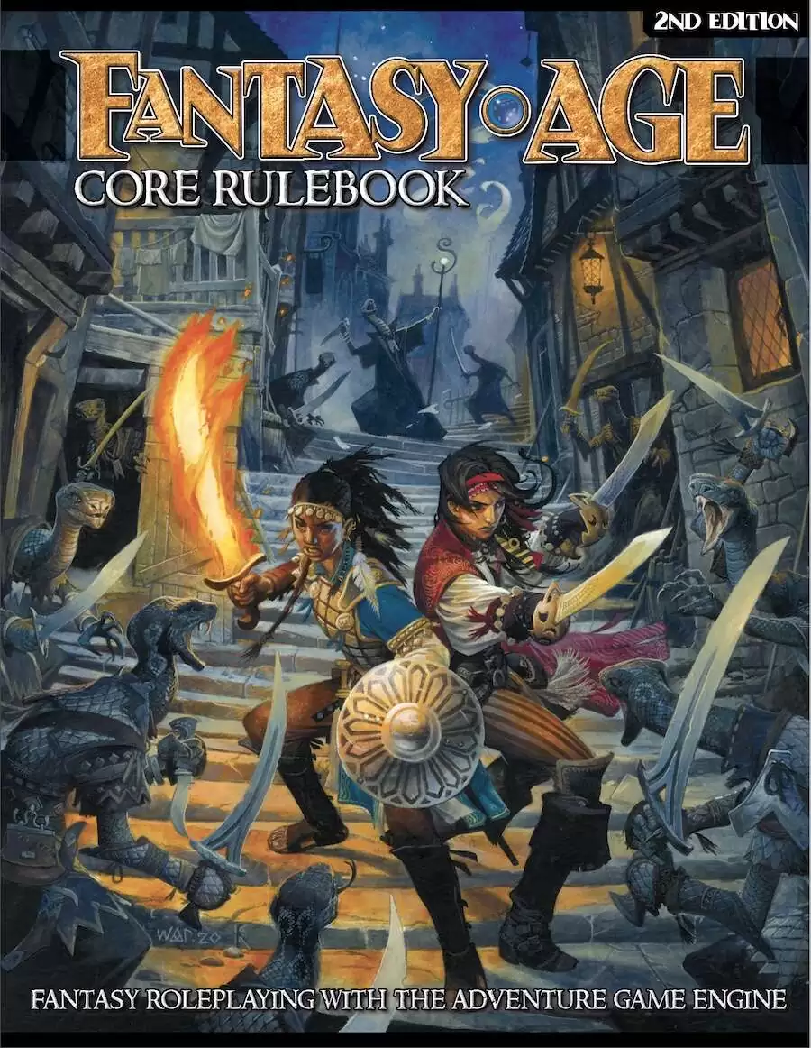 Fantasy Age Core Rulebook Second Edition Green Ronin Publishing