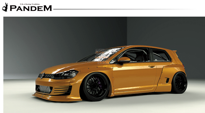 Tra Kyoto Pandem Full Aero Wide Body Kit Volkswagen Golf Vii Mk7