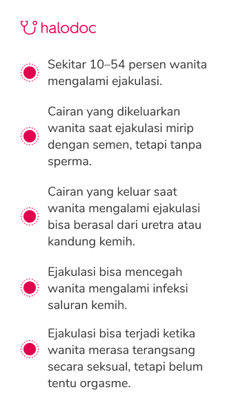 Penjelasan Tentang Ejakulasi Yang Bisa Terjadi Pada Wanita