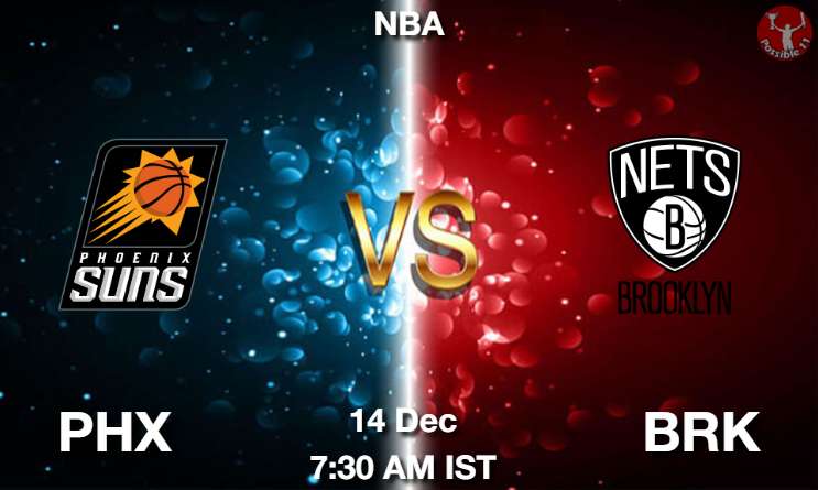 Phx Vs Brk Dream11 Team Prediction Fantasy Nba Tips 14 Dec 2023