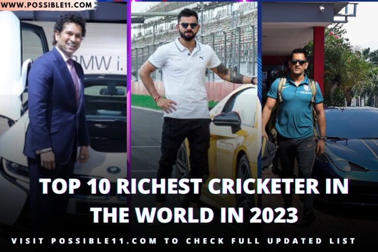 Top 10 Richest Cricketer In The World Now In 2023