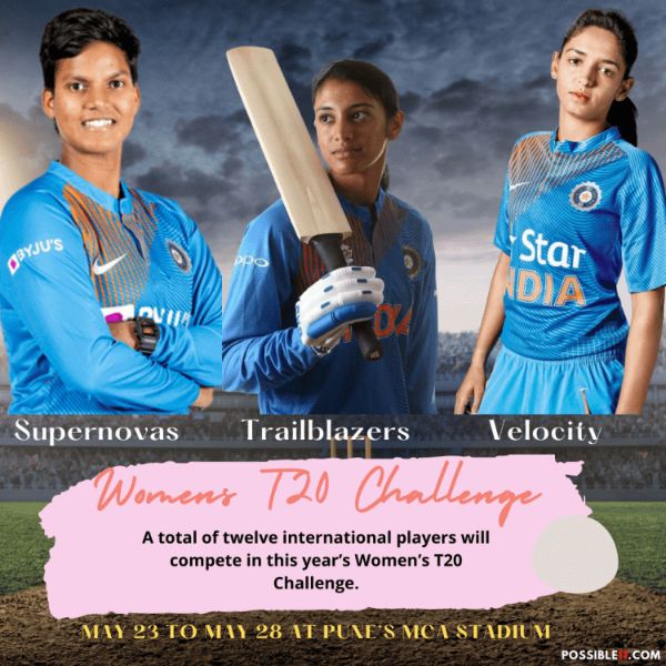 Womens T20 Challenge 2022 Bcci Announces Squads For Womens T20 Challenge