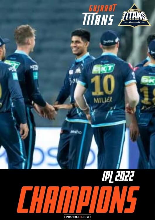 Gt Vs Rr Ipl 2022 Highlights Final Titans Clinched The Trophy