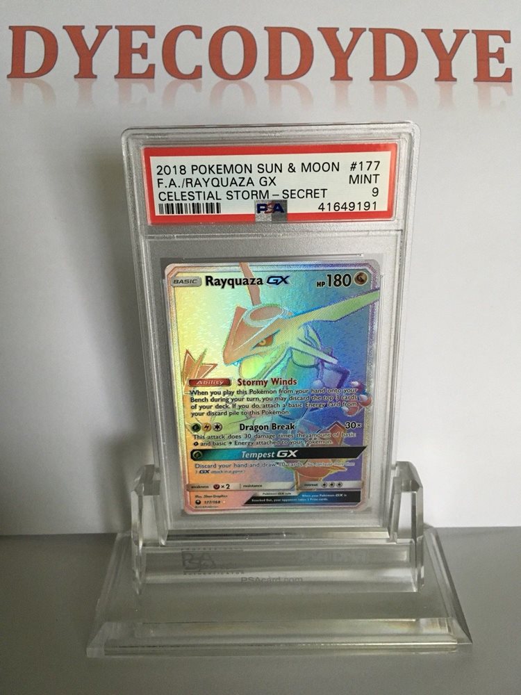 Auction Prices Realized Tcg Cards 2018 Pokemon Sun And Moon Celestial