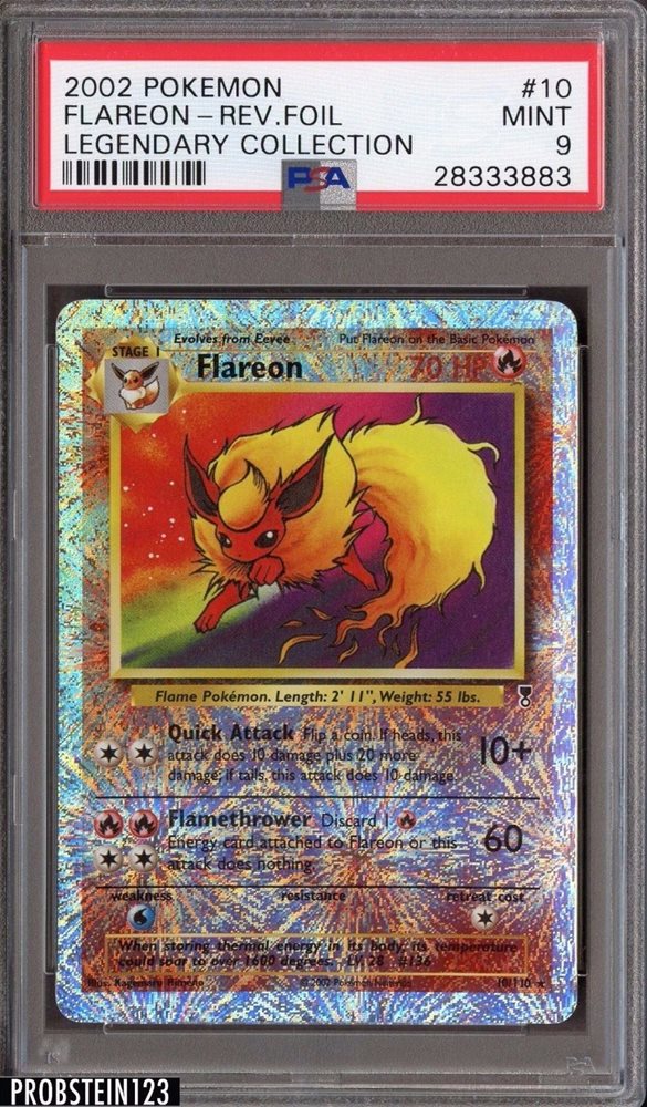 Auction Prices Realized Tcg Cards 2002 Pokemon Legendary Collection