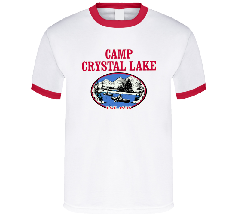 Friday The 13th Camp Crystal Lake Black T Shirt