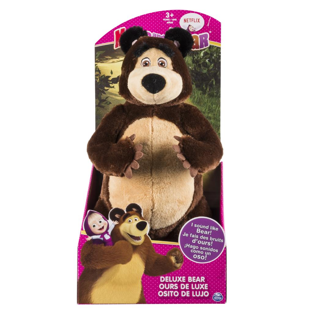 Spin Master Masha And The Bear 12” Bellowing Bear Plush