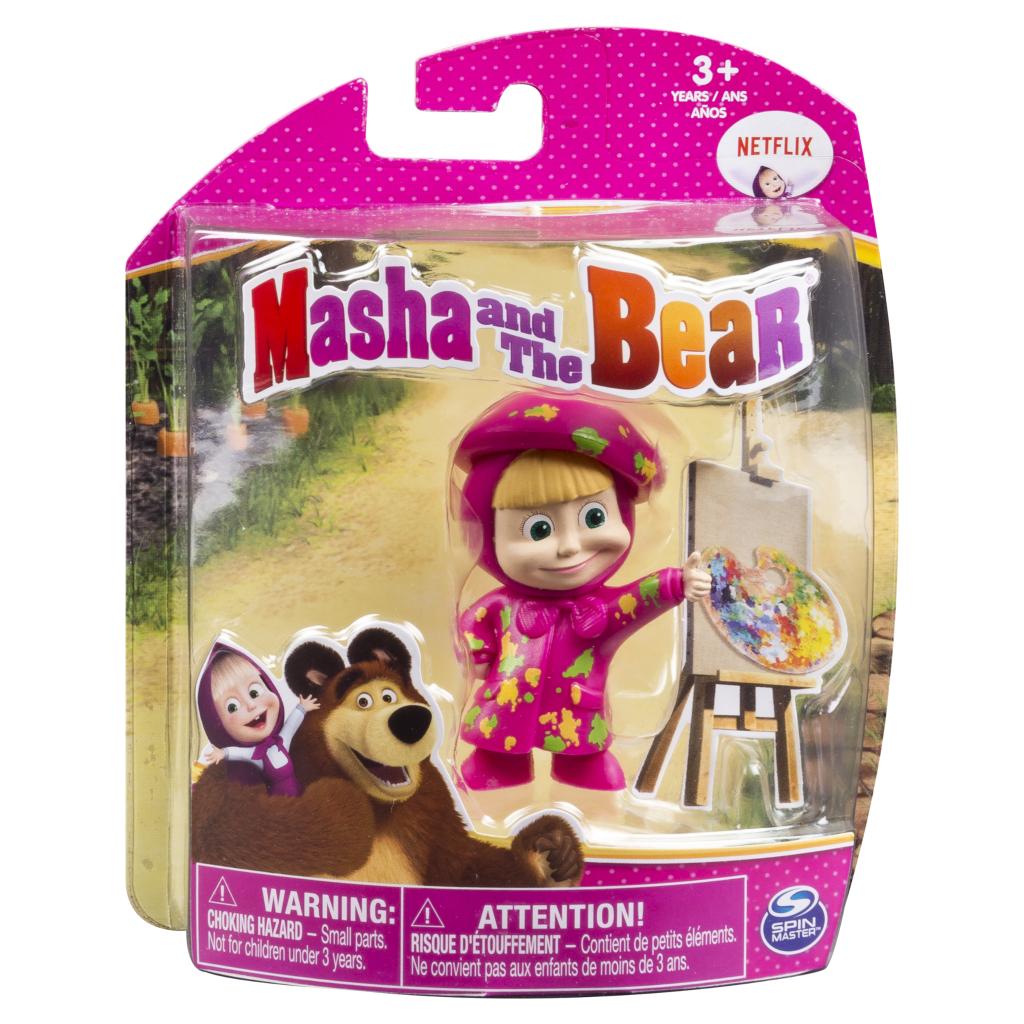 Spin Master Masha And The Bear Painter Masha Figure