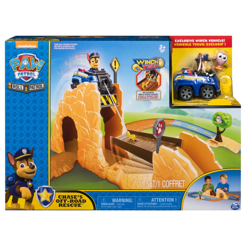 Roll Patrol Chases Off Road Rescue Playset Paw Patrol