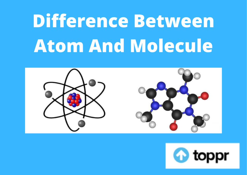 Difference Between Atom And Molecule With Definition