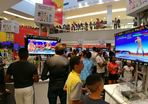 Bahiaba Shopping Barra Recebe Museu Do Videogame Intinerante