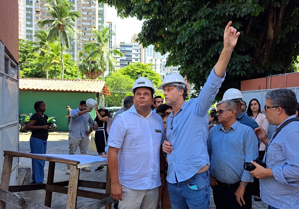 Bahiaba Governador Em Exercício Geraldo Jr Visita Obras De