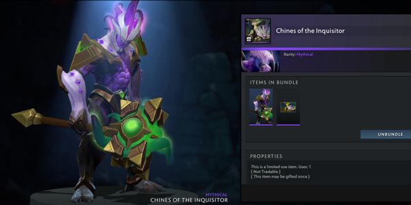 Beli Item T Chines Of The Inquisitor Faceless Void Set Diretides